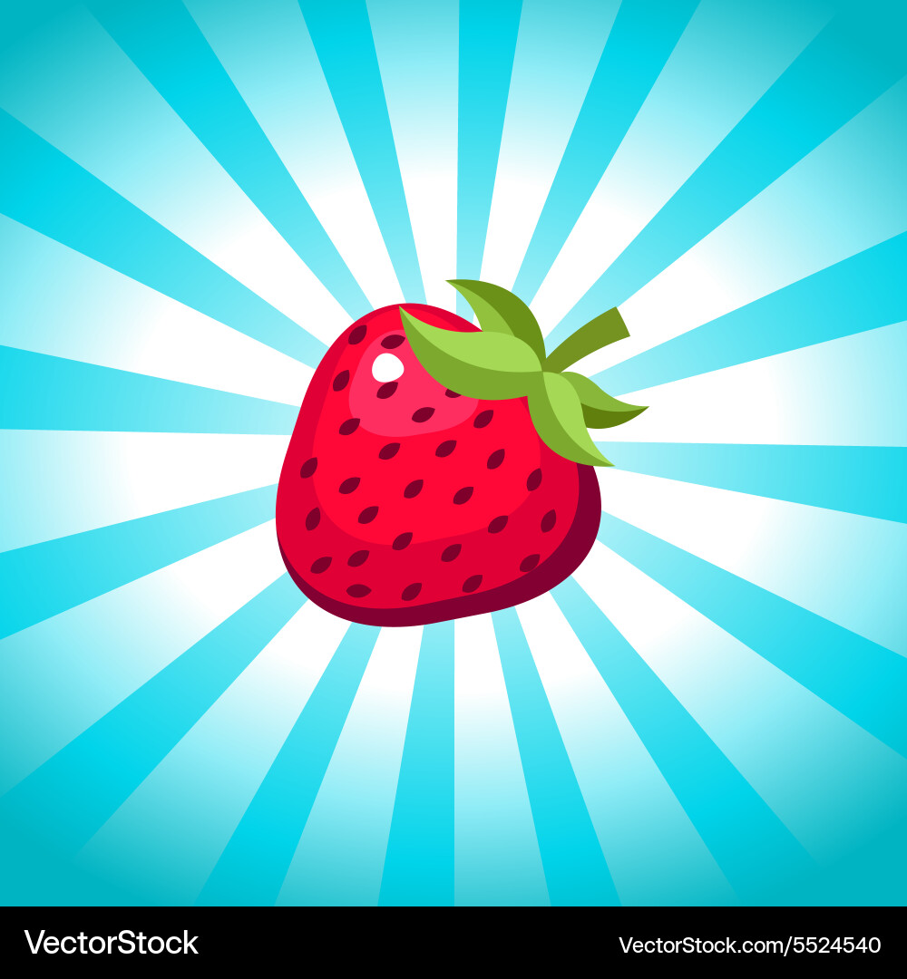 Strawberry Royalty Free Vector Image - VectorStock