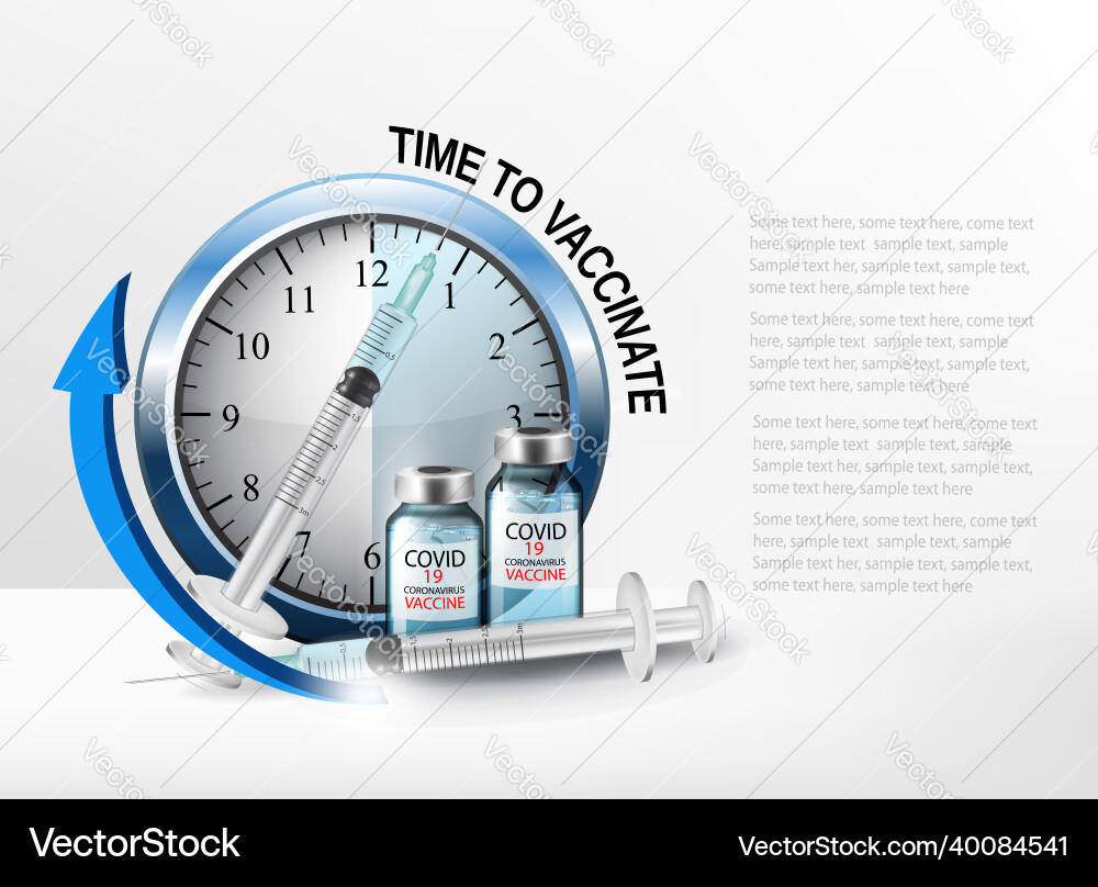 Coronavirus Vaccination Concept - Protect Yourself