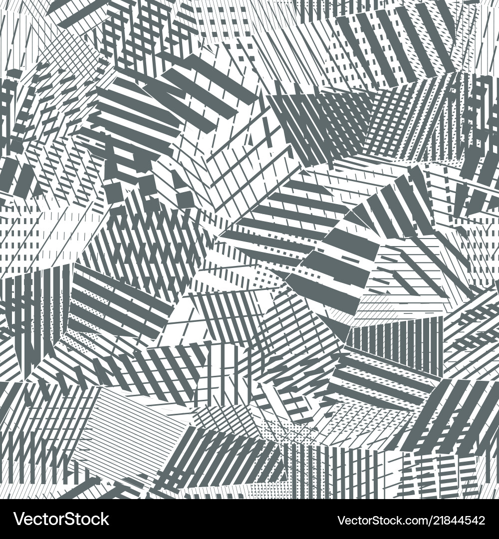 Abstract Low-Poly Geometric Pattern Royalty Free Vector