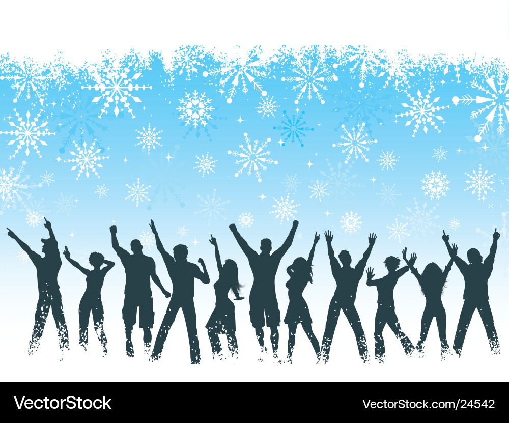Christmas party Royalty Free Vector Image - VectorStock