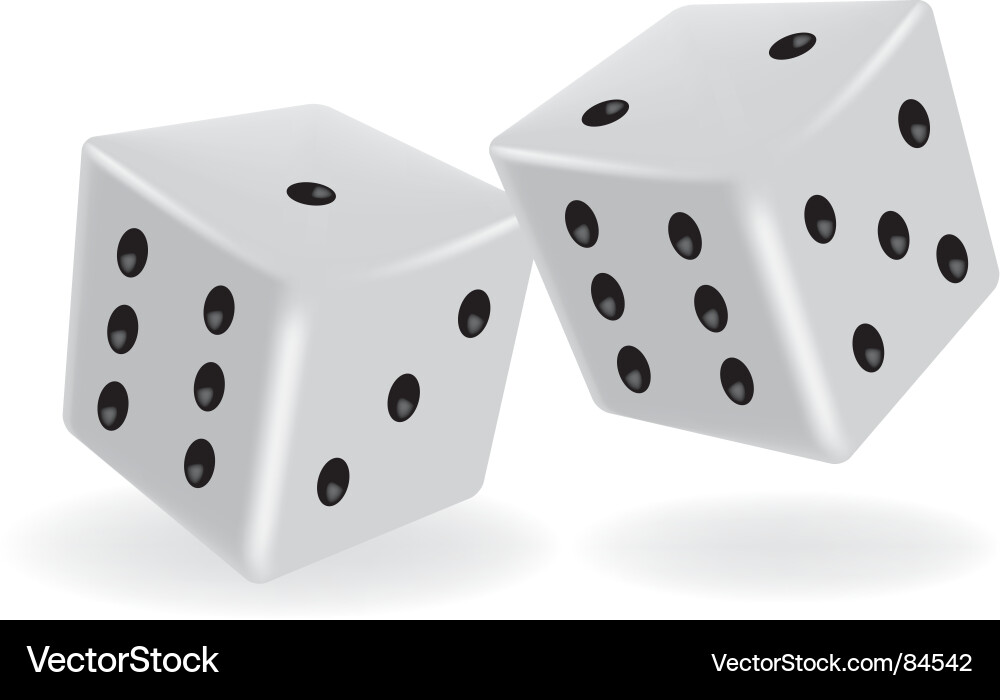 Dice Royalty Free Vector Image - VectorStock