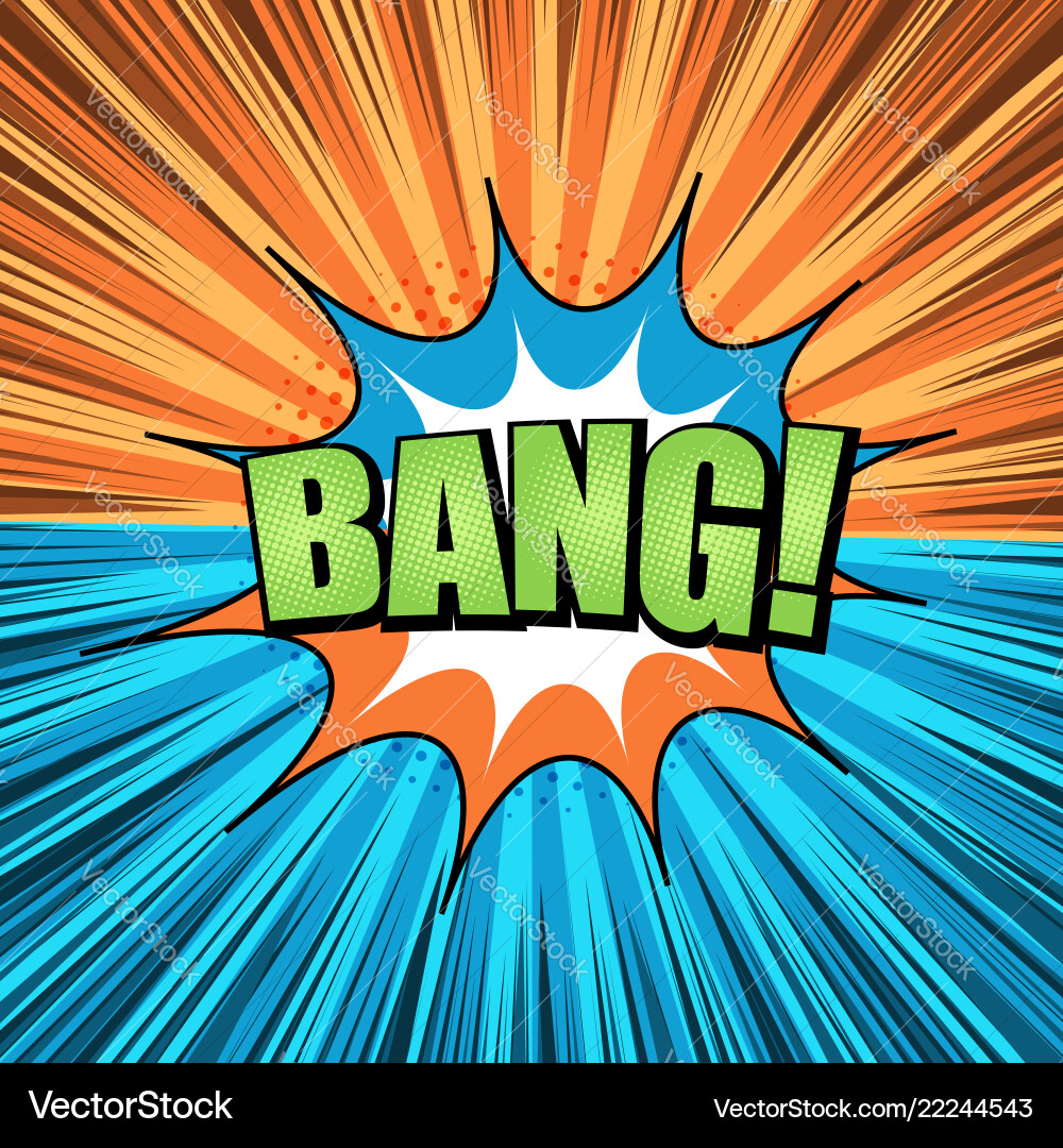 Comic hell concept Lizenzfreies Vektorbild - VectorStock