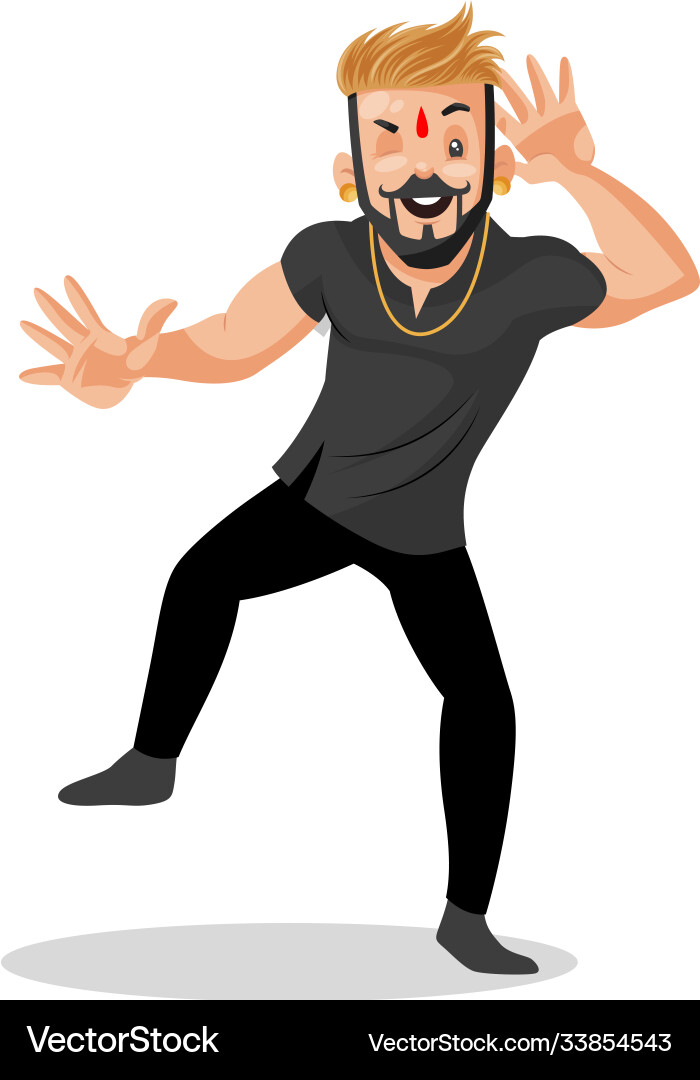 Rajput boy Royalty Free Vector Image - VectorStock