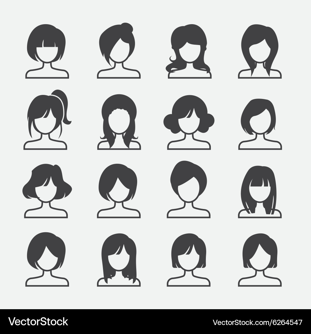 Woman icon Royalty Free Vector Image - VectorStock