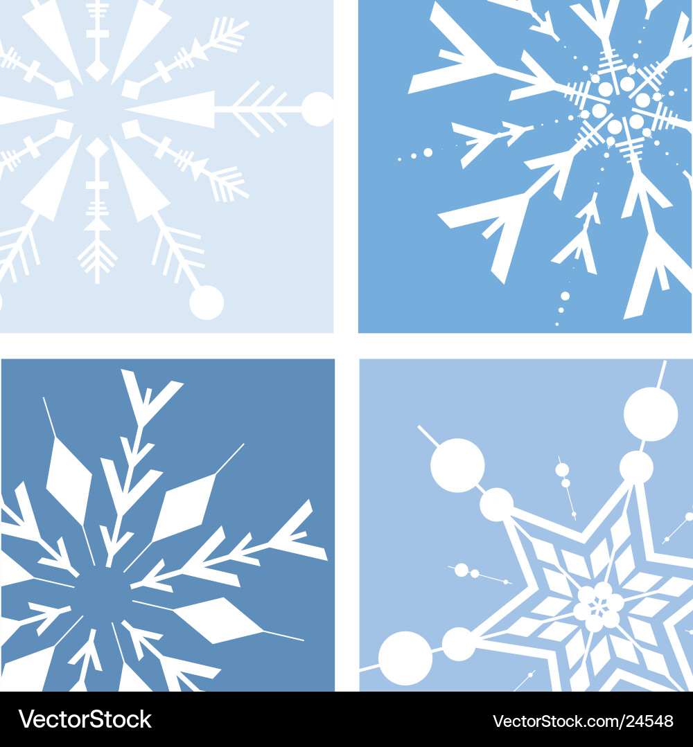 Retro snow Royalty Free Vector Image - VectorStock