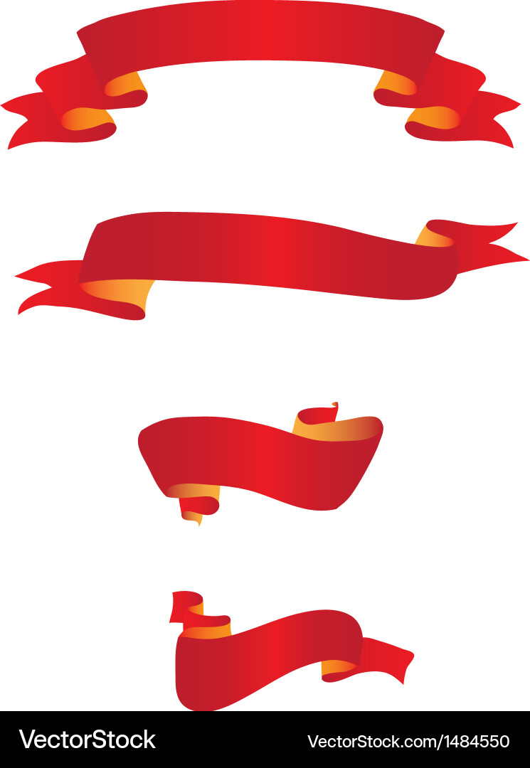 Ribbon Royalty Free Vector Image - VectorStock