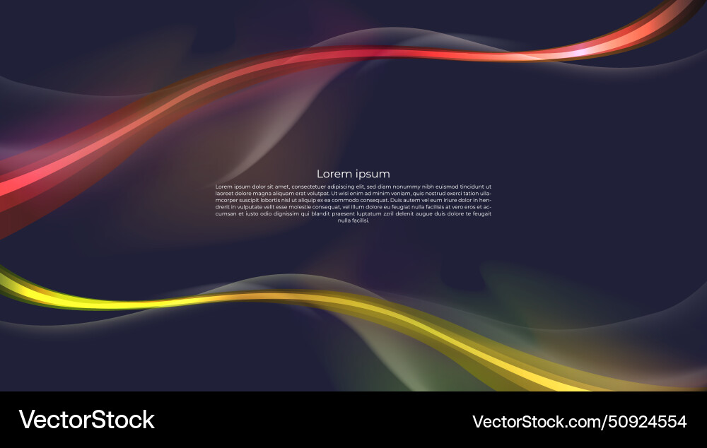 Modern abstract red and orange background design Vector Image