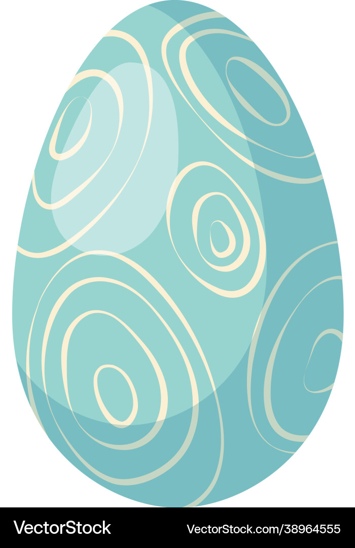 Easter egg Royalty Free Vector Image - VectorStock