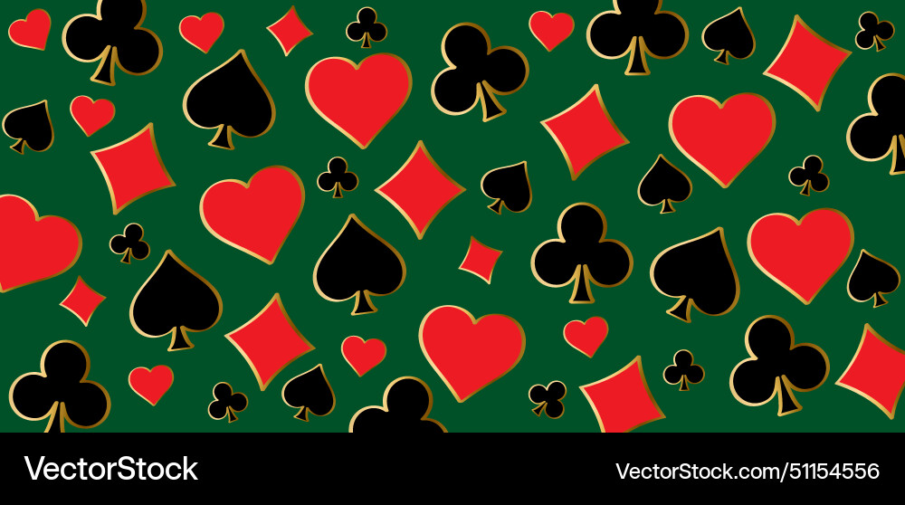 Cartoon ace king queen jack cards game Royalty Free Vector