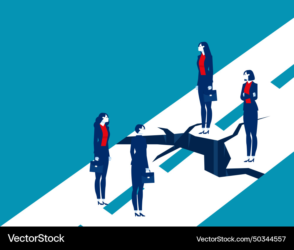 Business Risk Roadblock Royalty Free Vector Image
