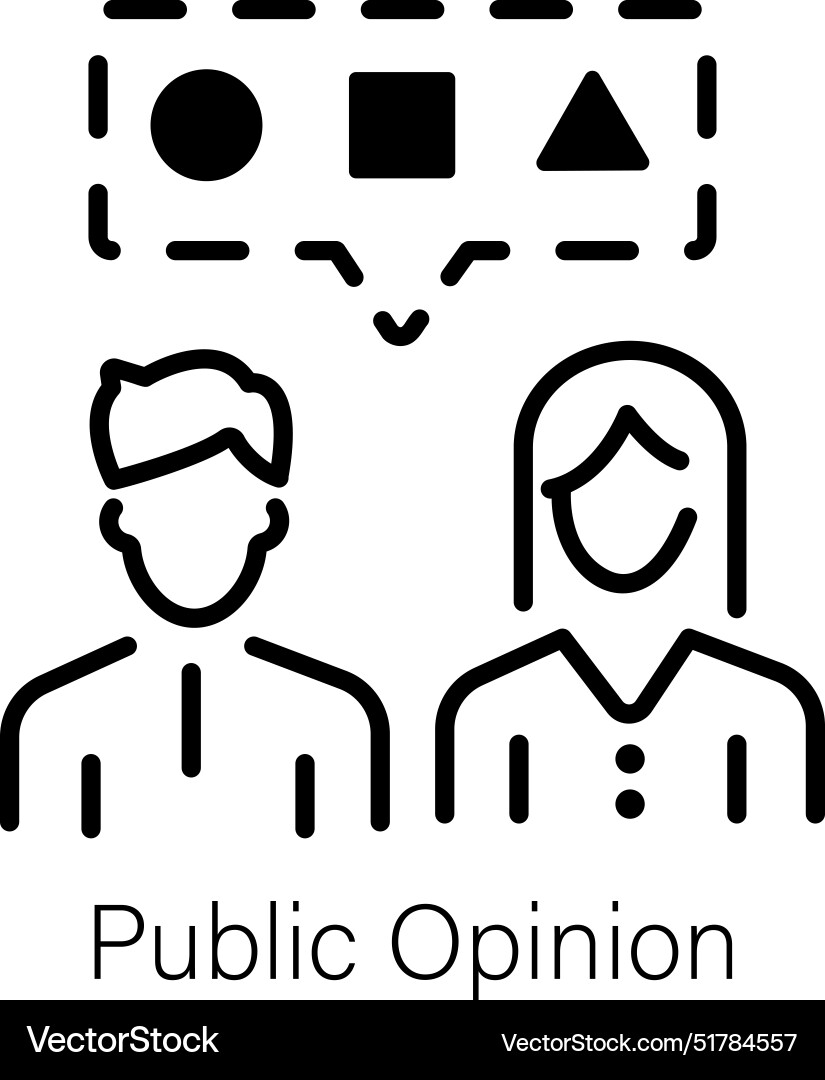 Political manipulation Royalty Free Vector Image