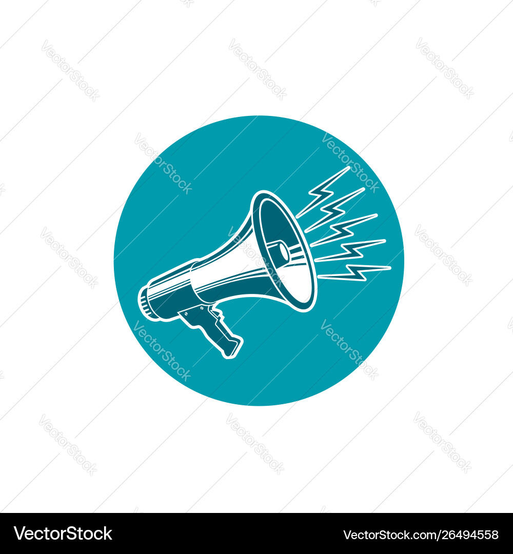 Megaphone Royalty Free Vector Image - VectorStock