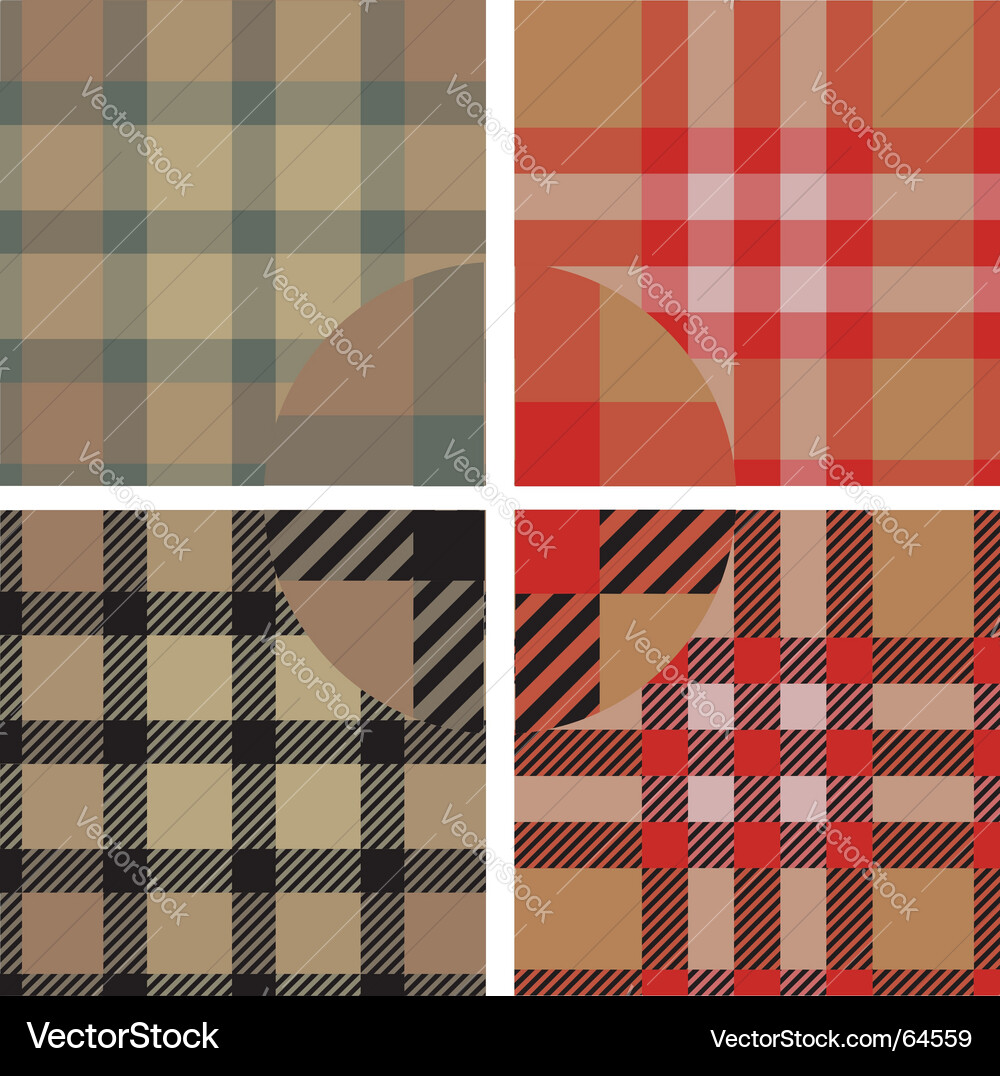 Classic Textile Patterns Royalty Free Vector Image