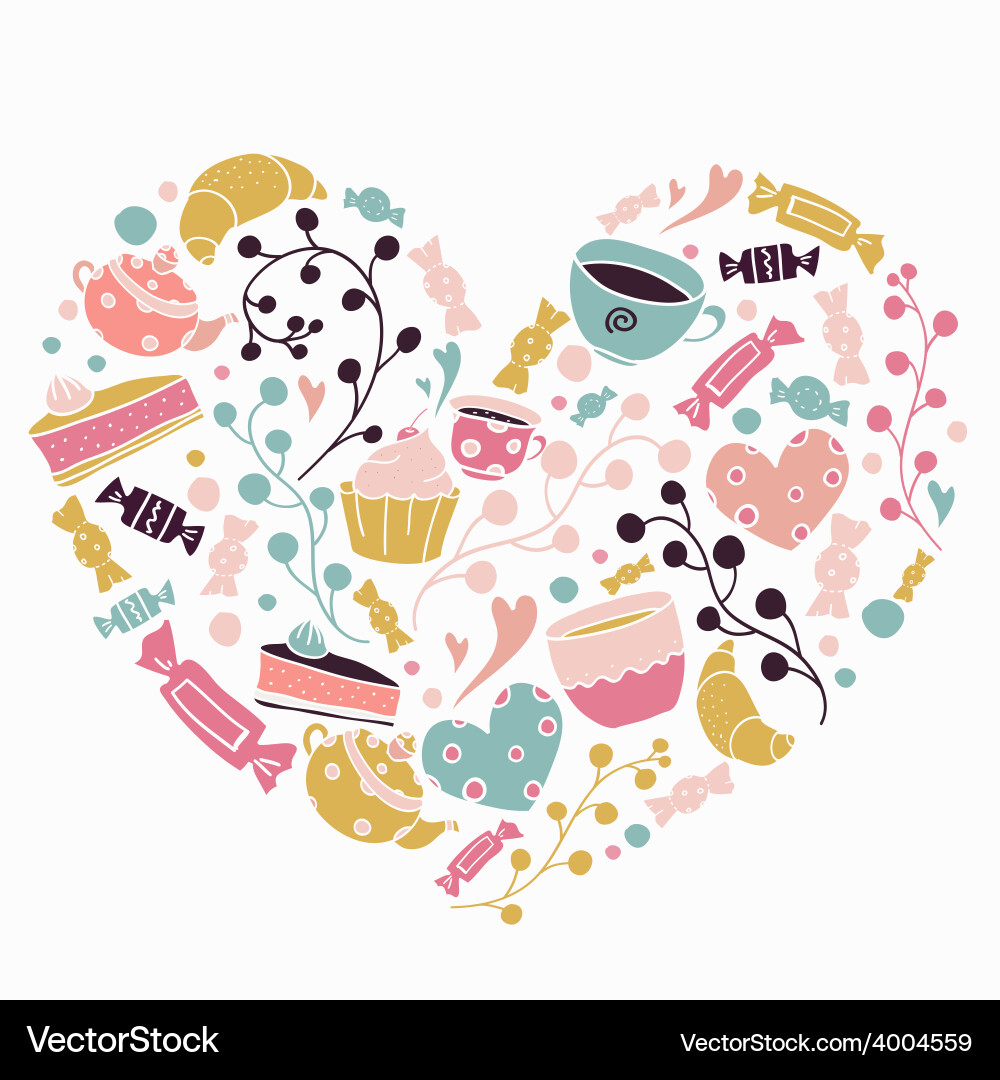 Sweet pattern Royalty Free Vector Image - VectorStock