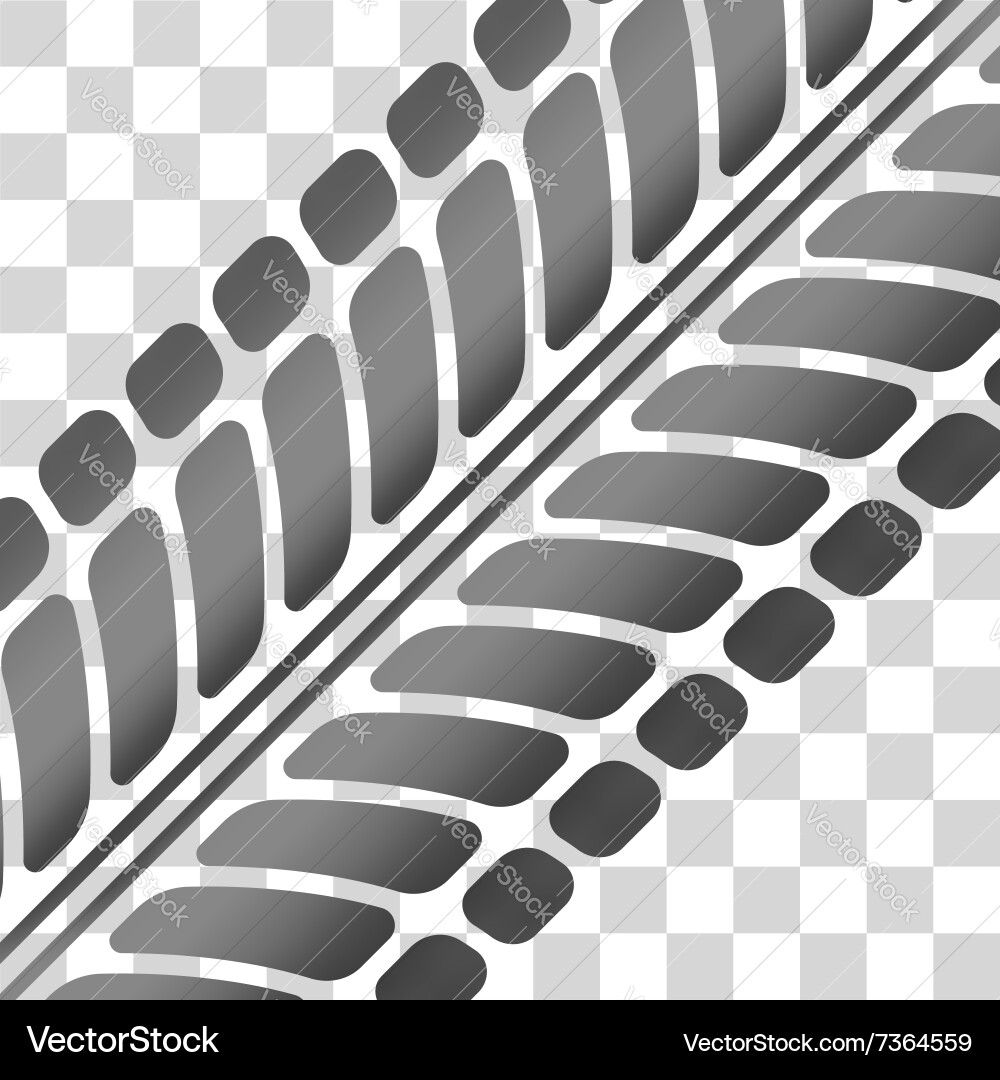 Tire tracks Royalty Free Vector Image - VectorStock