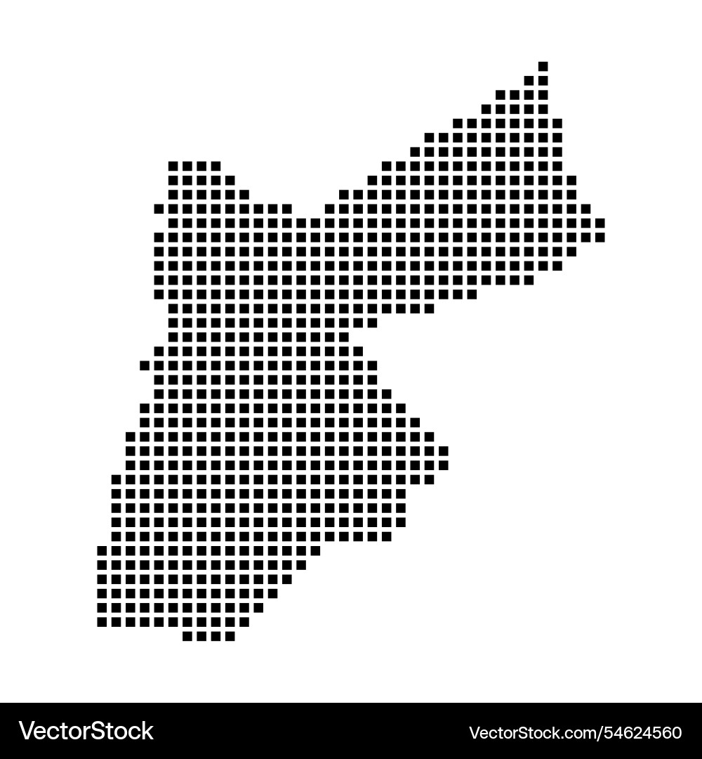 Jordan map icon Royalty Free Vector Image - VectorStock