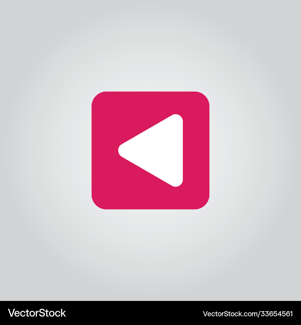 Button play template design Royalty Free Vector Image