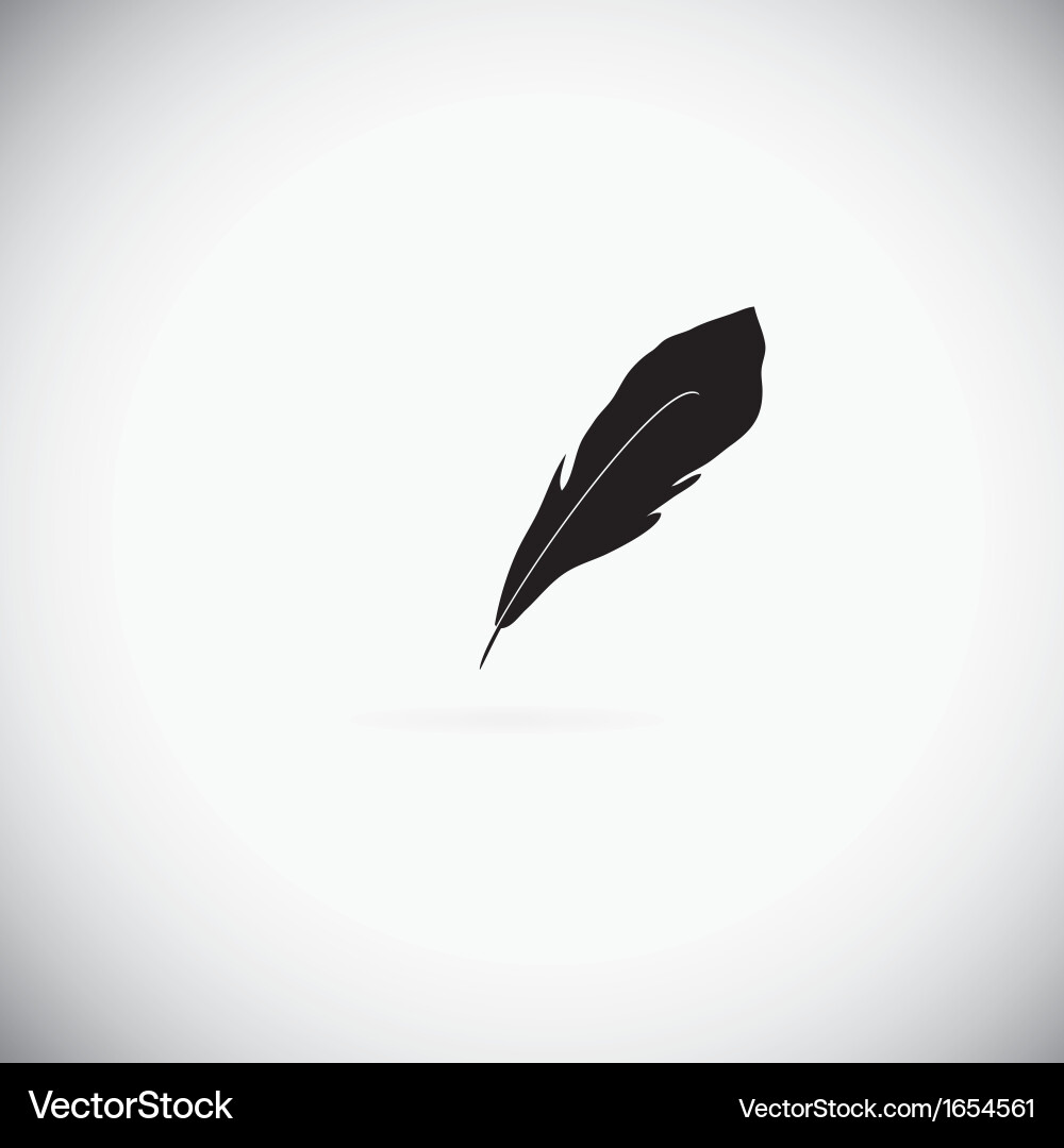Feather Royalty Free Vector Image - VectorStock