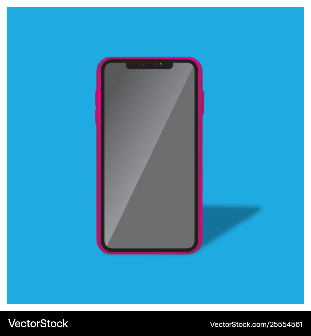 Iphone x Royalty Free Vector Image - VectorStock