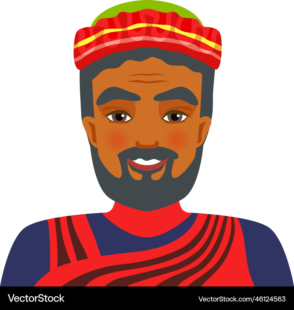 Philippines traditional man composition Royalty Free Vector
