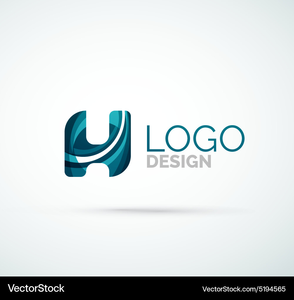 Letter logo Royalty Free Vector Image - VectorStock