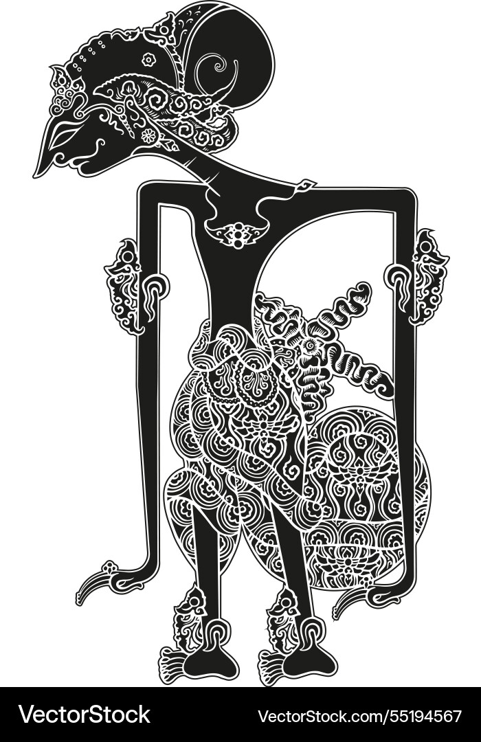 Wayang Puntadewa 5 Kurawa Stock Vectors And Vector Art | Shutterstock