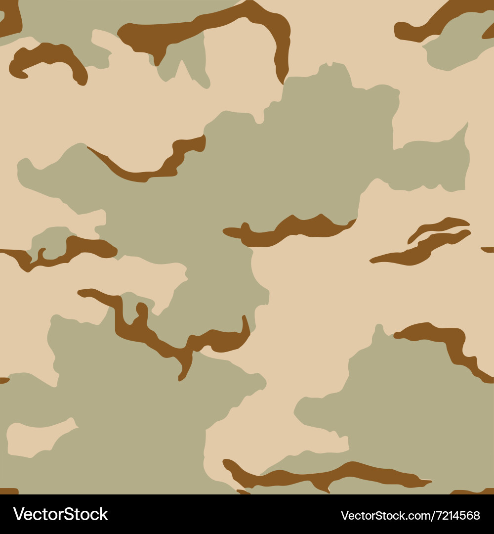 3 color desert camouflage Royalty Free Vector Image