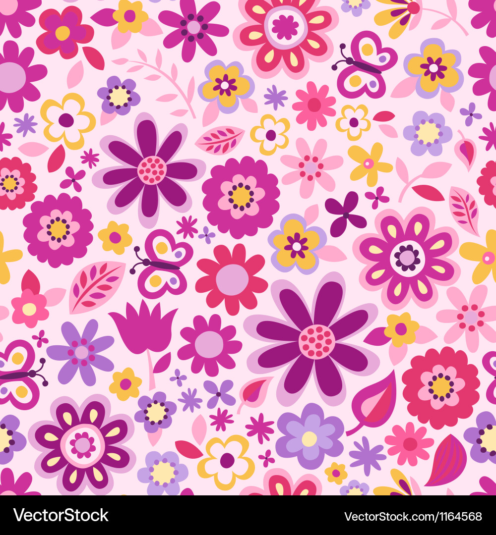 Flower Pattern Vector Images (over 900,000)
