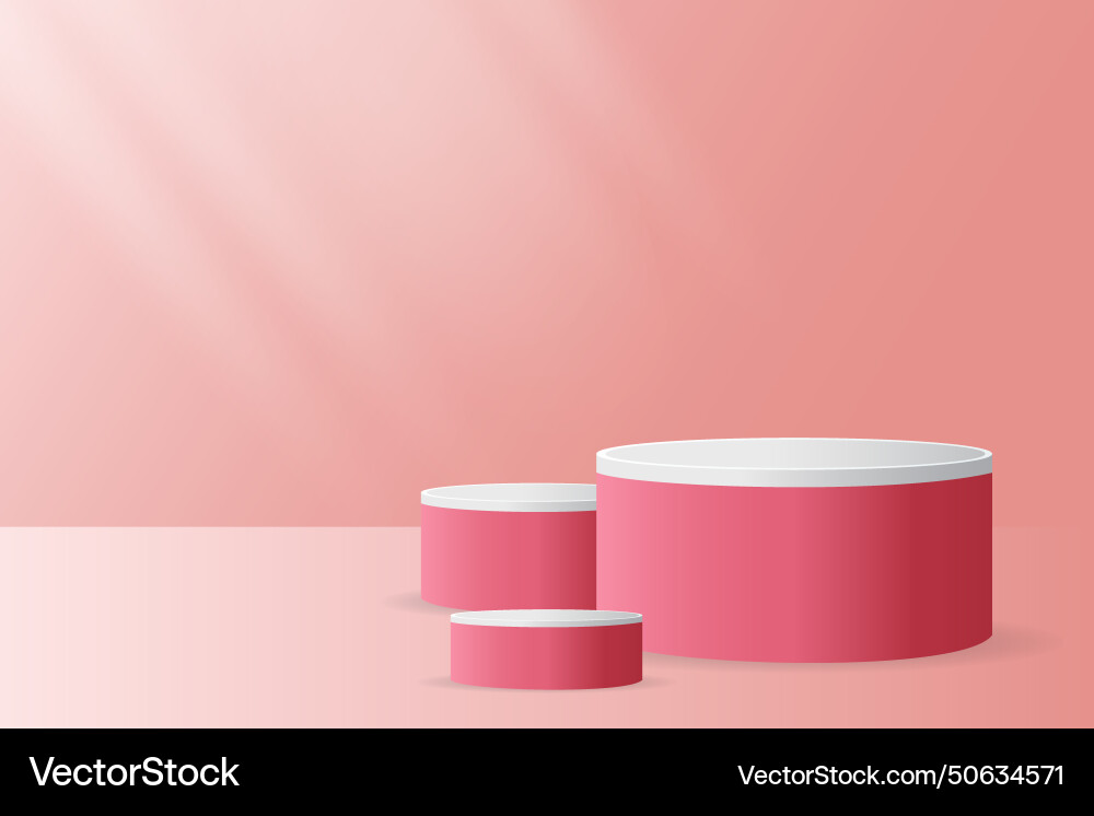 Simple podium background Royalty Free Vector Image