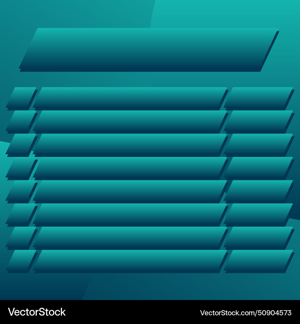 Universal blue-green background template Vector Image