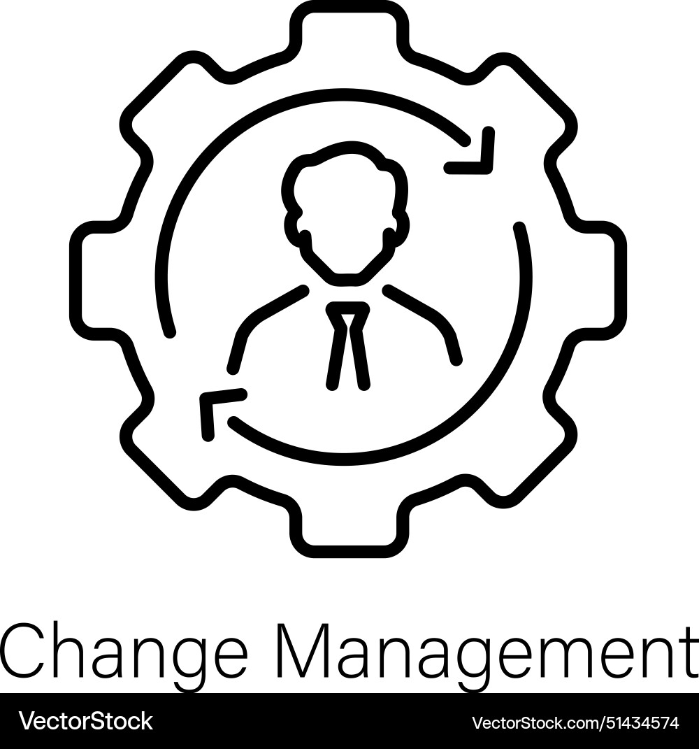 Change management Royalty Free Vector Image - VectorStock
