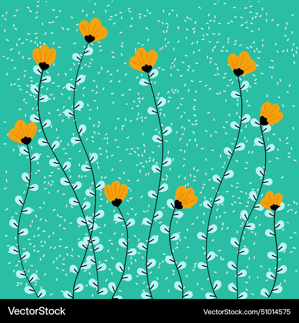 Flowers Royalty Free Vector Image - VectorStock