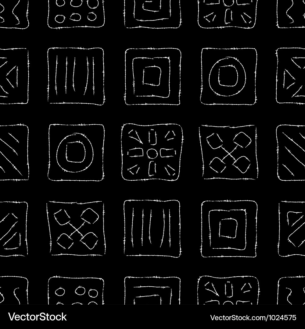 Scratched symbols Royalty Free Vector Image - VectorStock
