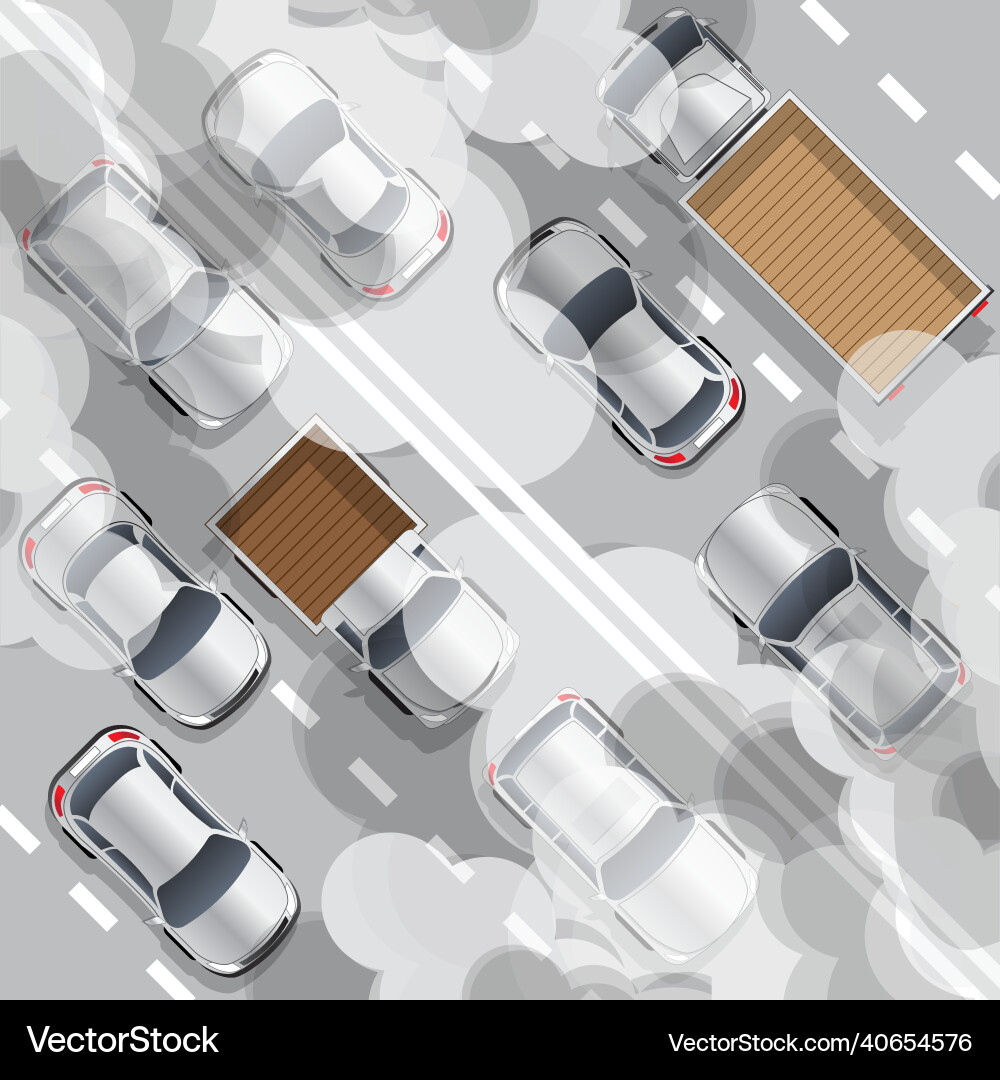 Road traffic Royalty Free Vector Image - VectorStock