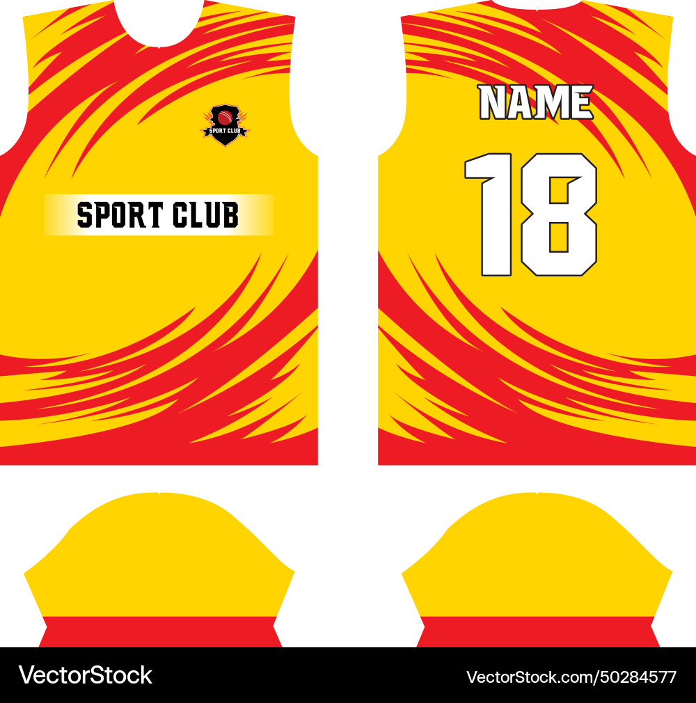 Jersey design Royalty Free Vector Image - VectorStock