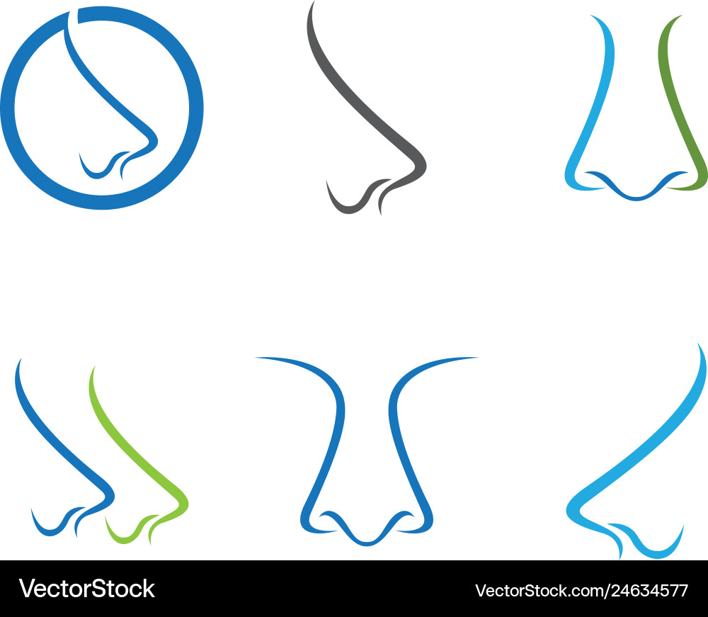 Nose symbol Royalty Free Vector Image - VectorStock