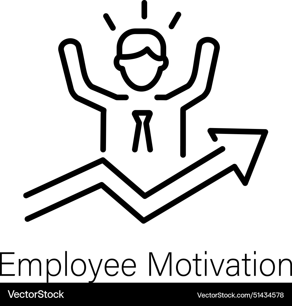 Employee motivation Royalty Free Vector Image - VectorStock