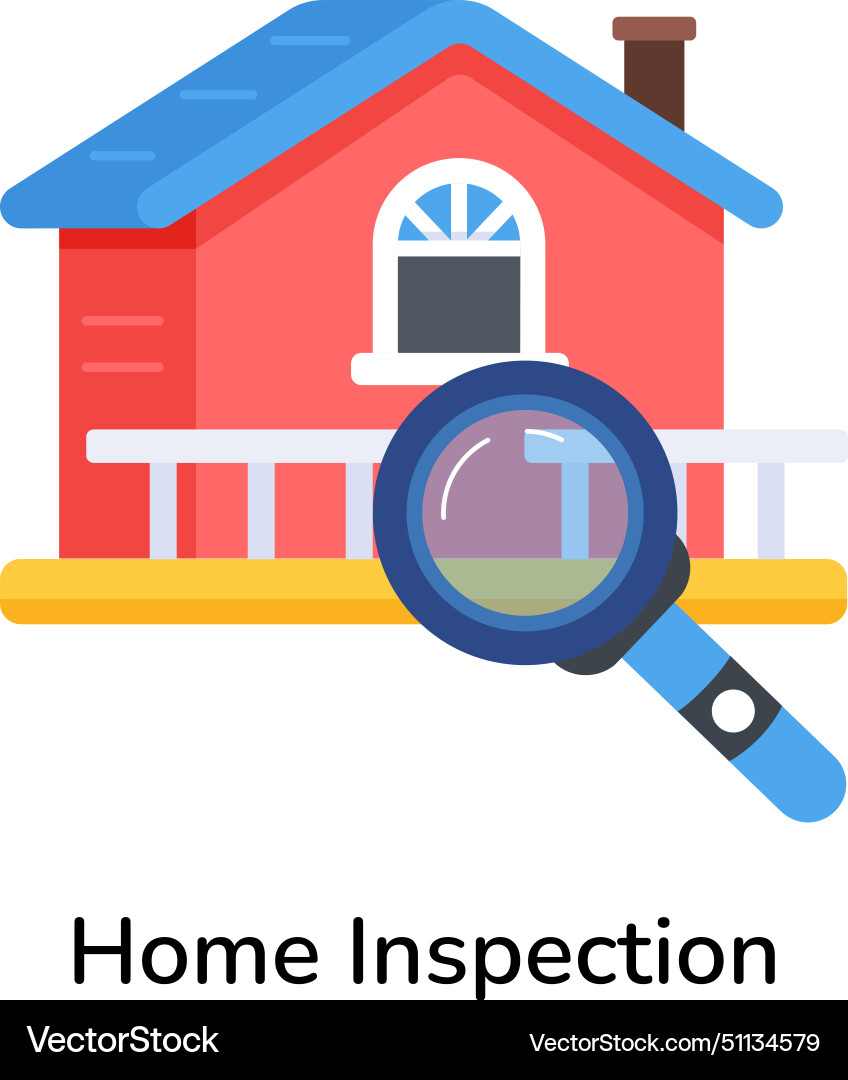 Home inspection Royalty Free Vector Image - VectorStock