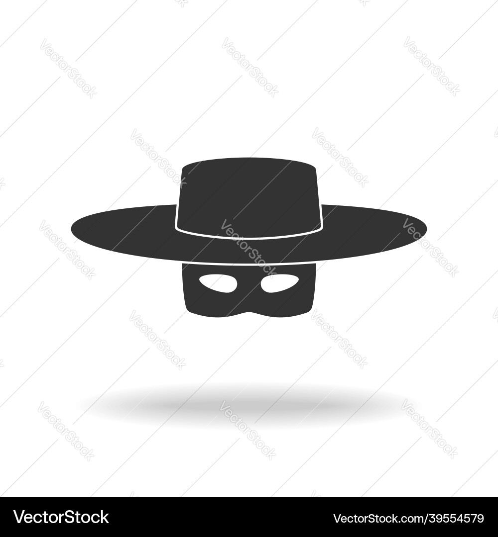 Mask zorro Royalty Free Vector Image - VectorStock