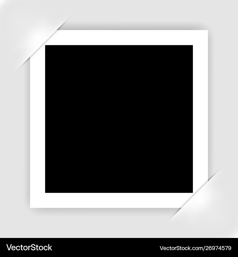 Photo frame Royalty Free Vector Image - VectorStock
