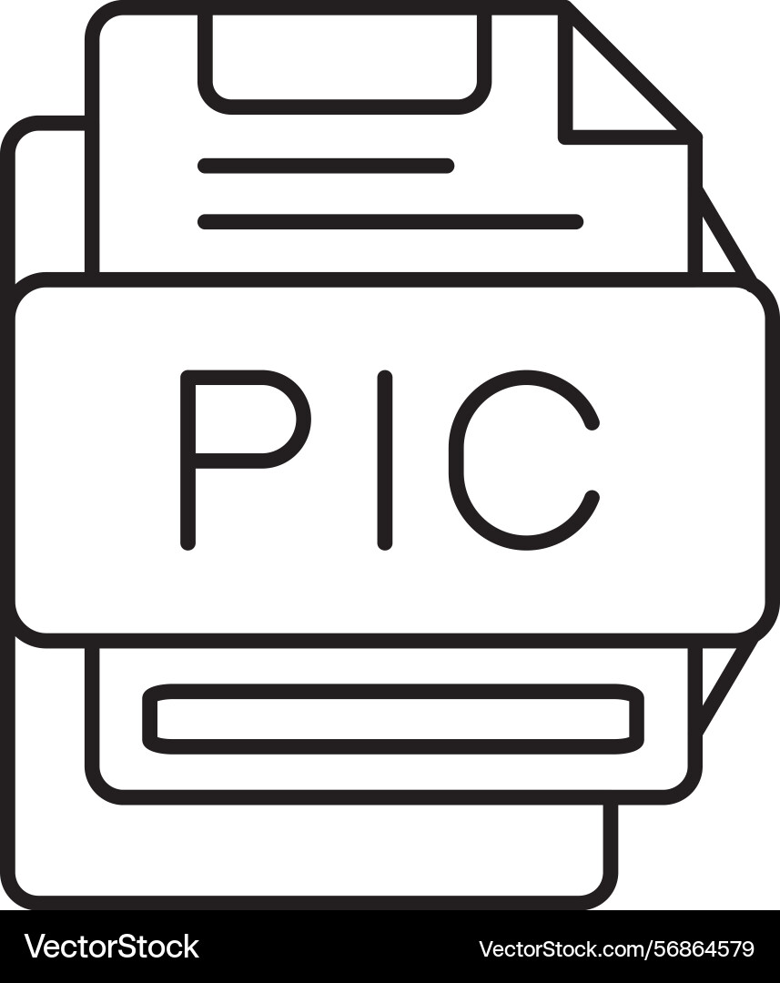 Pic icon Royalty Free Vector Image - VectorStock