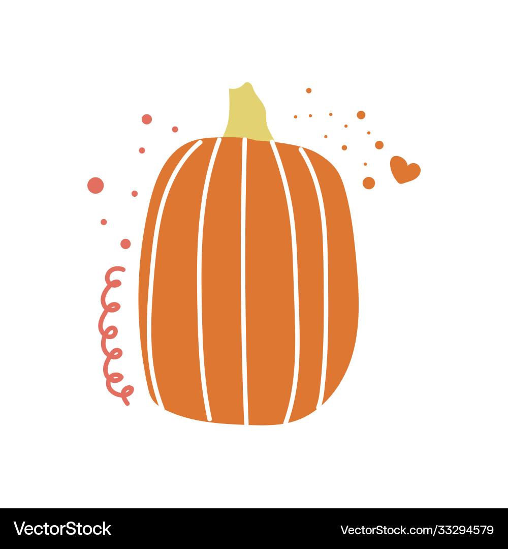 Pumpk Royalty Free Vector Image - VectorStock