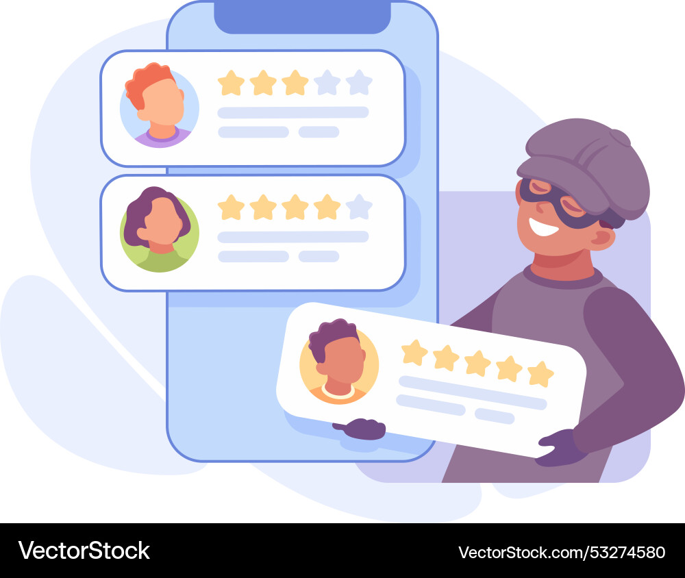 Man criminal commit crime and theft Royalty Free Vector