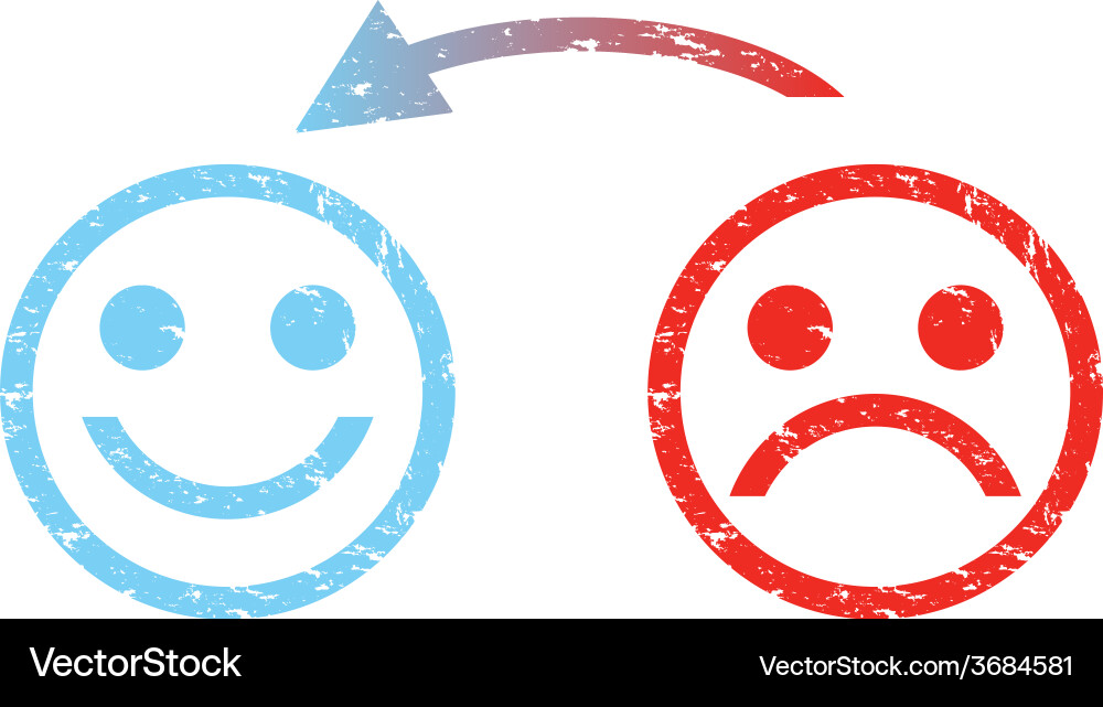 Happy faces Royalty Free Vector Image - VectorStock