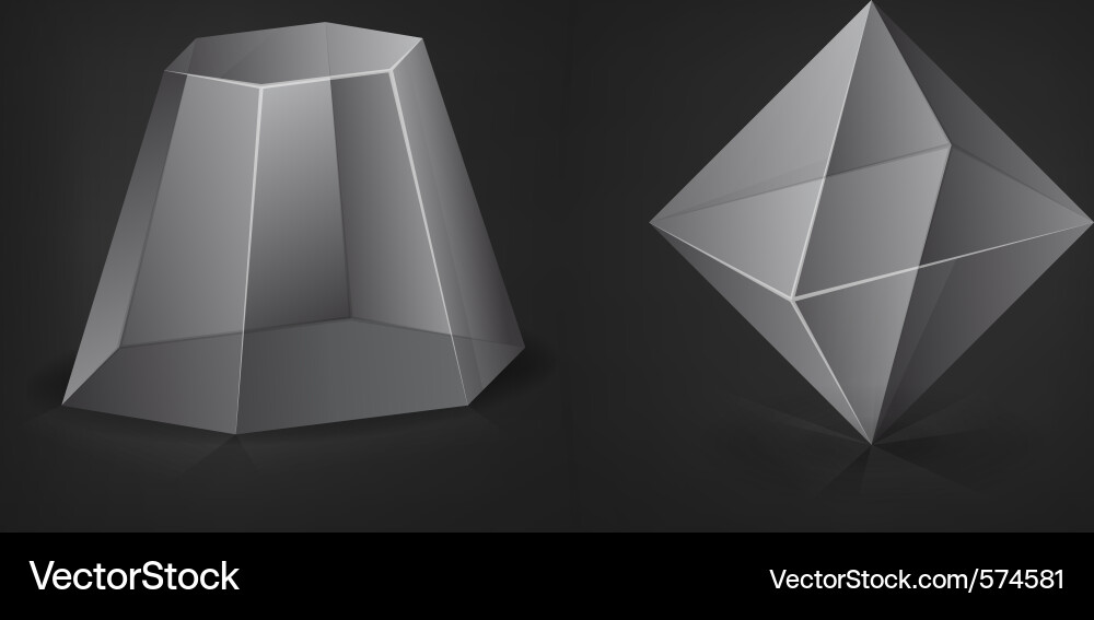 Transparent figures Royalty Free Vector Image - VectorStock