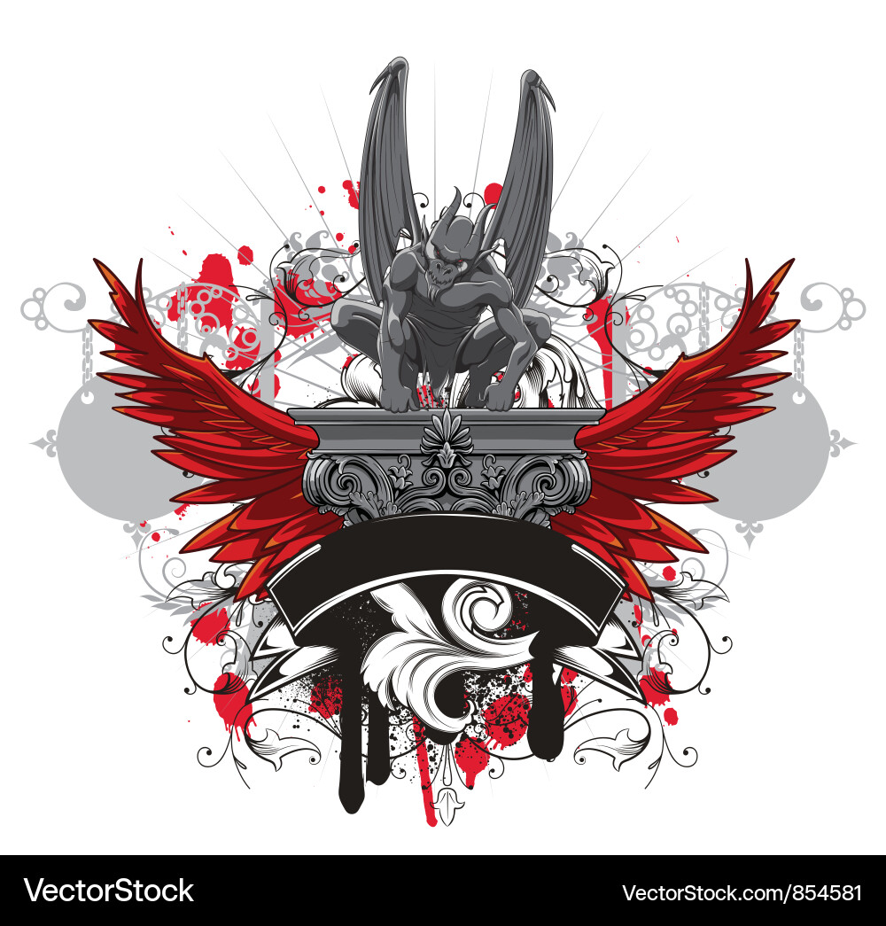 Vintage grunge t-shirt design Royalty Free Vector Image