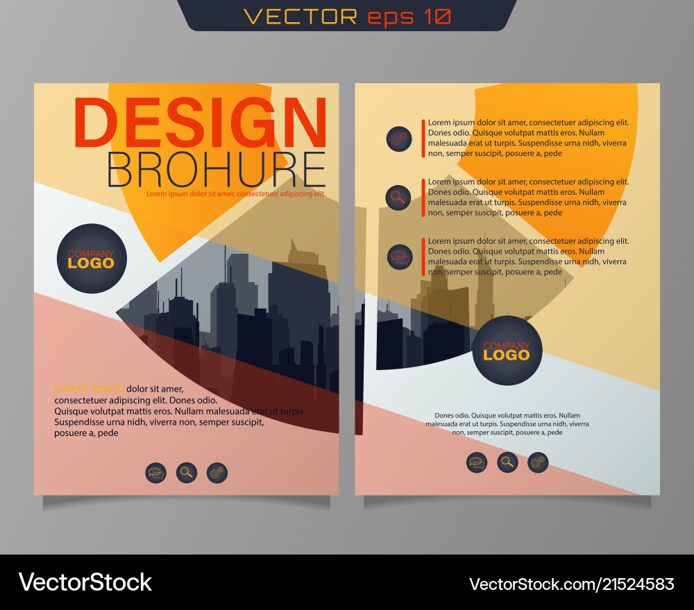 Poster flyer pamphlet Royalty Free Vector Image