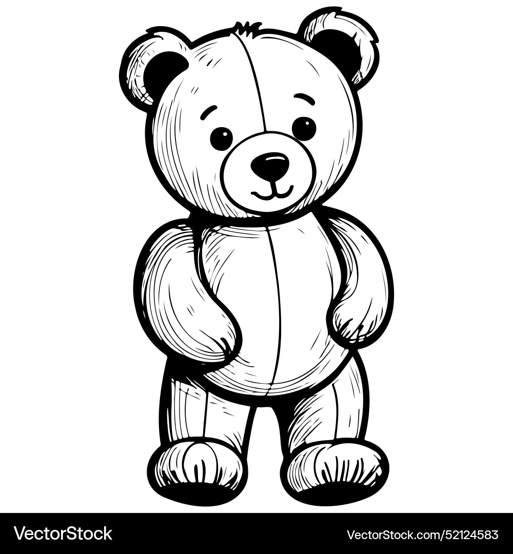 Bear Line Drawing Vector Images (over 14,000)