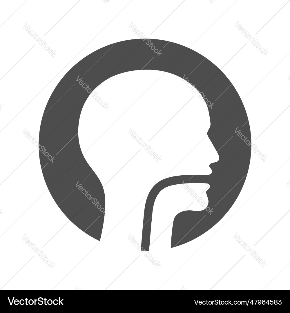 Throat Royalty Free Vector Image - VectorStock