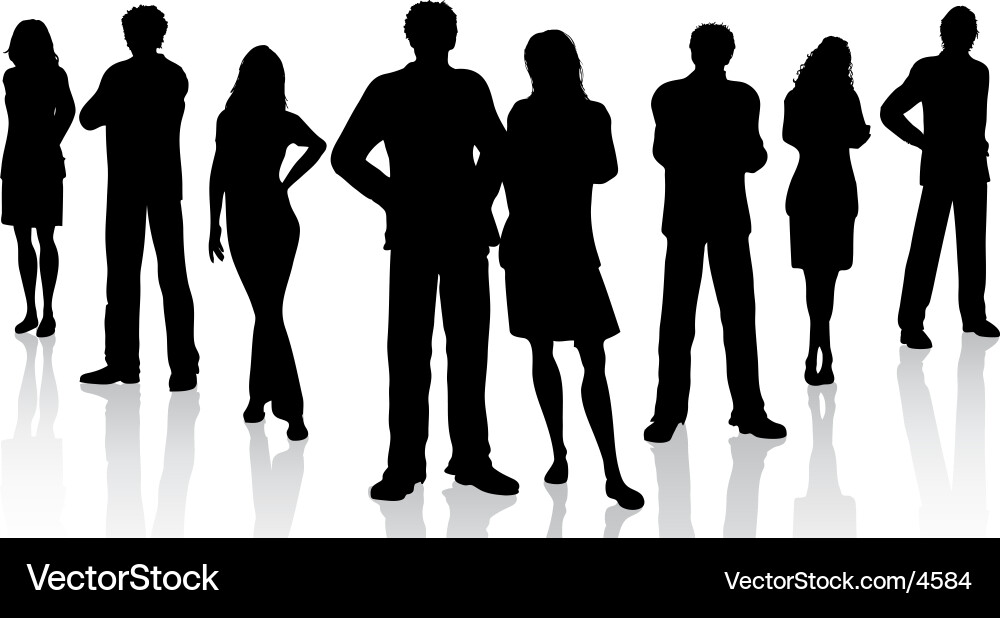 Business team Royalty Free Vector Image - VectorStock